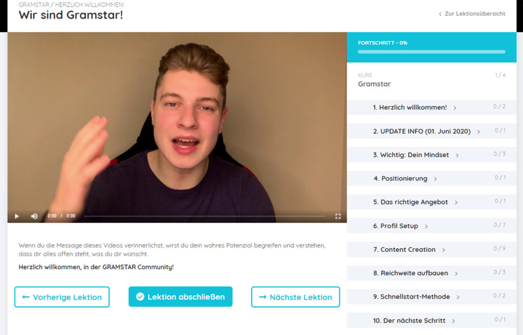 Gramstar Erfahrungen – 10€ bis 30€ täglich mit Instagram verdienen?