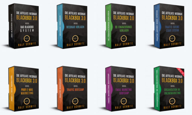 Die Affiliate Webinar Blackbox 3.0 – Case Study Teil 1